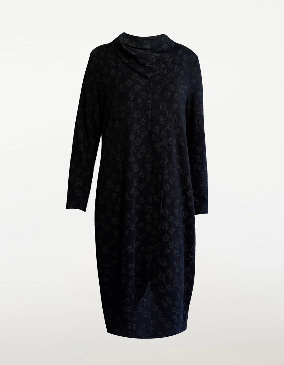 Larosela Front Slit Long sleeve Dress – Merric