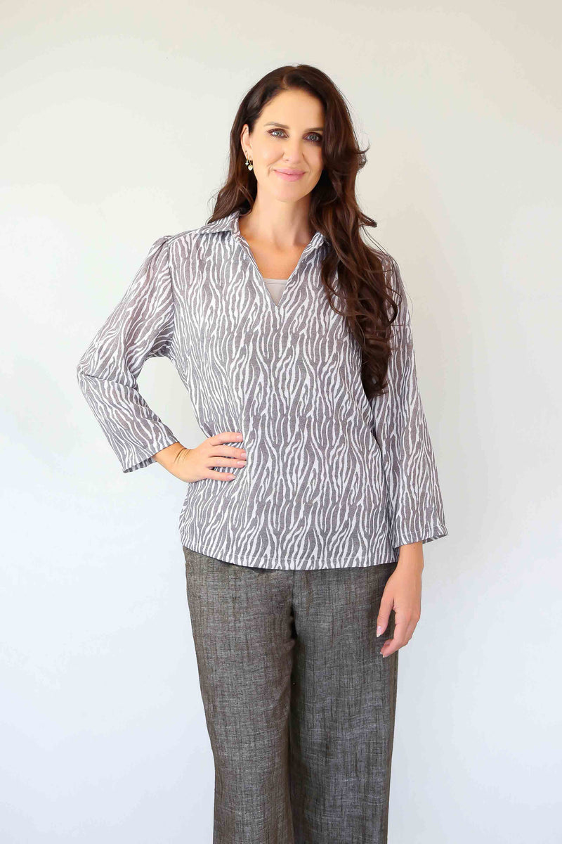 Merric Print Light Shirt